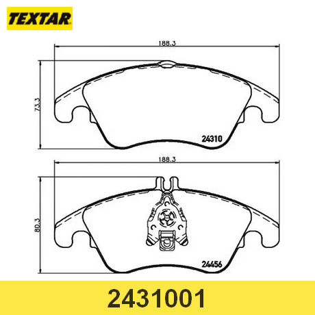 2431001 Textar от 2999 руб. в Москве