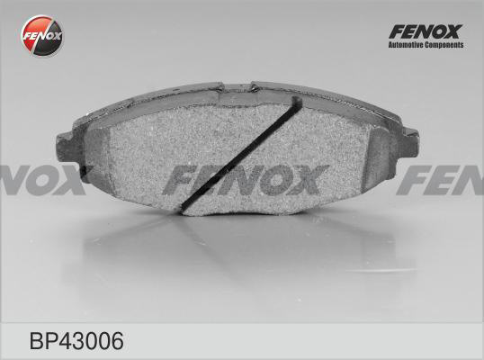 BP43006 FENOX Колодки тормозные передние к-кт от производителя по спец ...