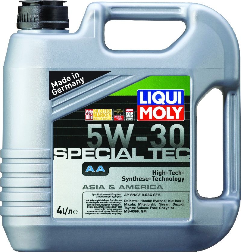 Масло LIQUI MOLY SPECIAL TEC AA 5W30 4Л купить в ЕвроАвто