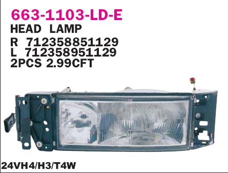 4861793 Iveco Фара правая от производителя по спец цене купить