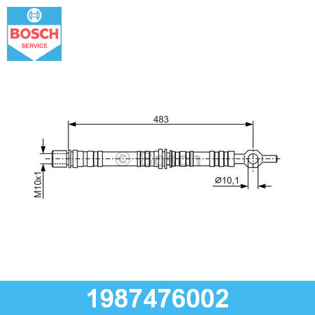 1987476002 BOSCH от 1166 руб. в Москве