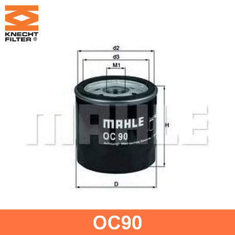 OC90 Mahle / Knecht от 358 руб. в Москве
