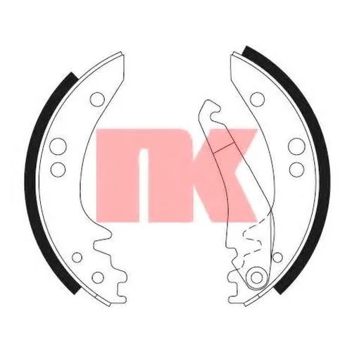 2733656 NK Колодки барабанные к-кт от производителя по спец цене купить