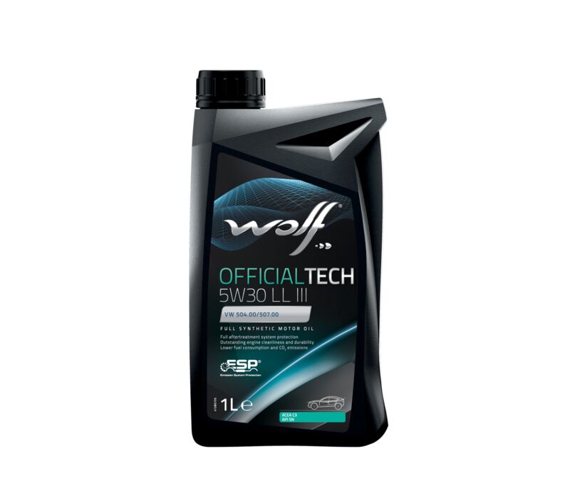 Масло WOLF OFFICIALTECH 5W30 LL III 1L СИНТЕТИКА купить в ЕвроАвто