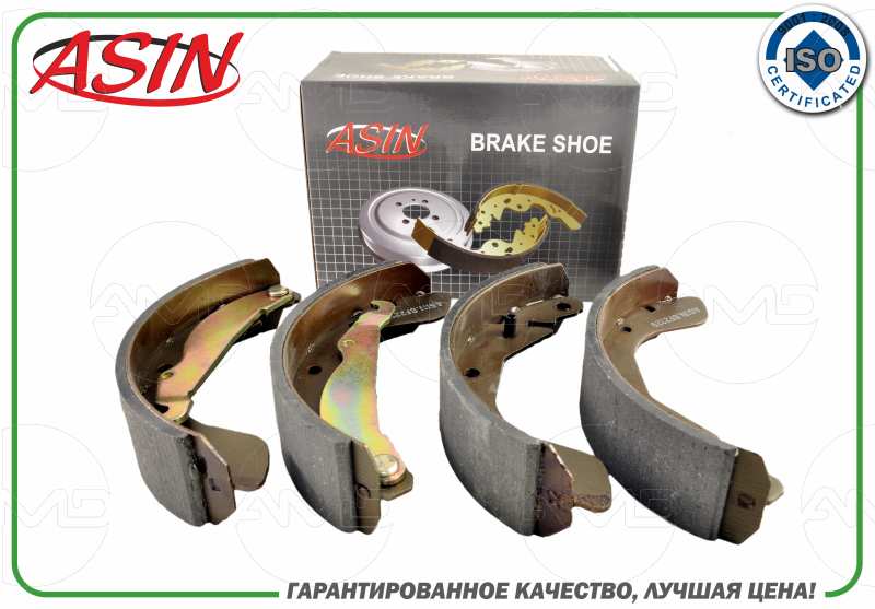 ASIN.BF2229 ASIN Колодки барабанные к-кт от производителя по спец цене ...