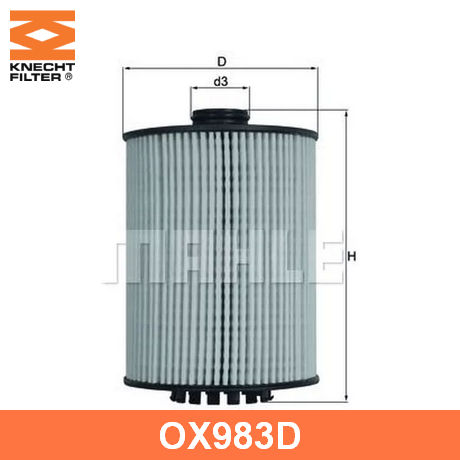 OX983D Mahle / Knecht от 1570 руб. в Москве