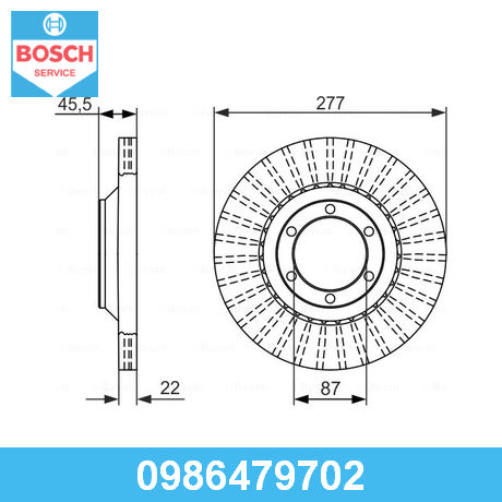 0986479702 BOSCH от 1330 руб. в Москве