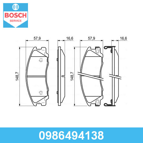 0986494138 BOSCH от 3103 руб. в Москве