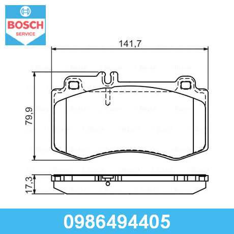 0986494405 BOSCH от 4815 руб. в Москве