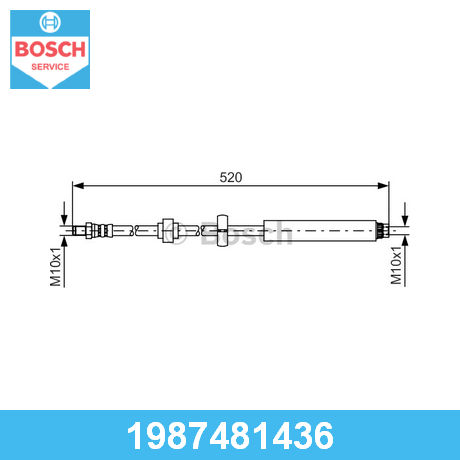 1987481436 BOSCH от 358 руб. в Москве