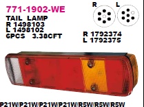 771-1902R-WE Depo truck Фонарь задний правый от производителя по спец ...