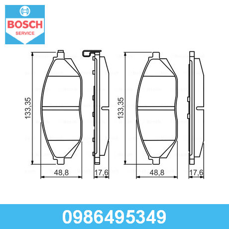 0986495349 BOSCH от 2229 руб. в Москве