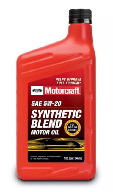 Масло MOTORCRAFT FORD SYNTHETIC BLEND MOTOR OIL 5W20 1Л купить в ЕвроАвто
