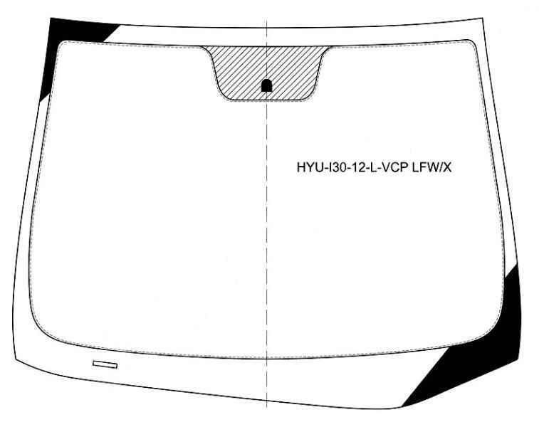 HYU-I30-12-L-VCPLFW/X XYG от 6009 руб. для Hyundai i30 2012-2017 в Москве