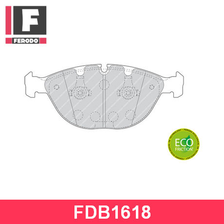 FDB1618 Ferodo от 14985 руб. для BMW X5 E53 2000-2007 в Москве
