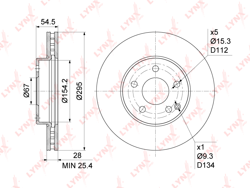 DP1010.11.0840 DRIVE+ Диск тормозной передний вентилируемый от ...