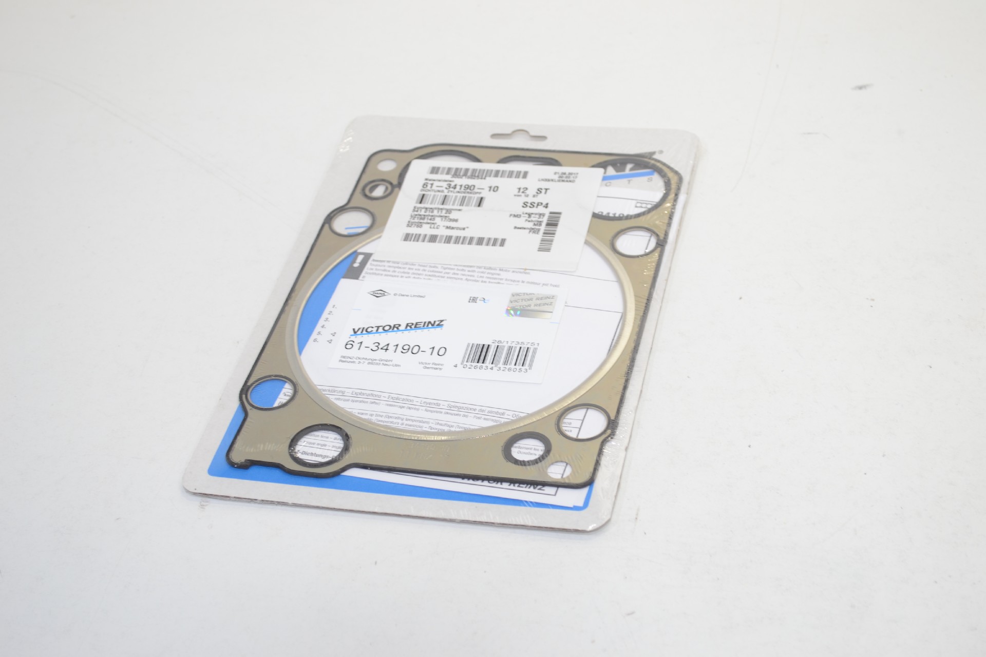 61-34190-10 Victor Reinz truck Прокладка головки блока от производителя ...