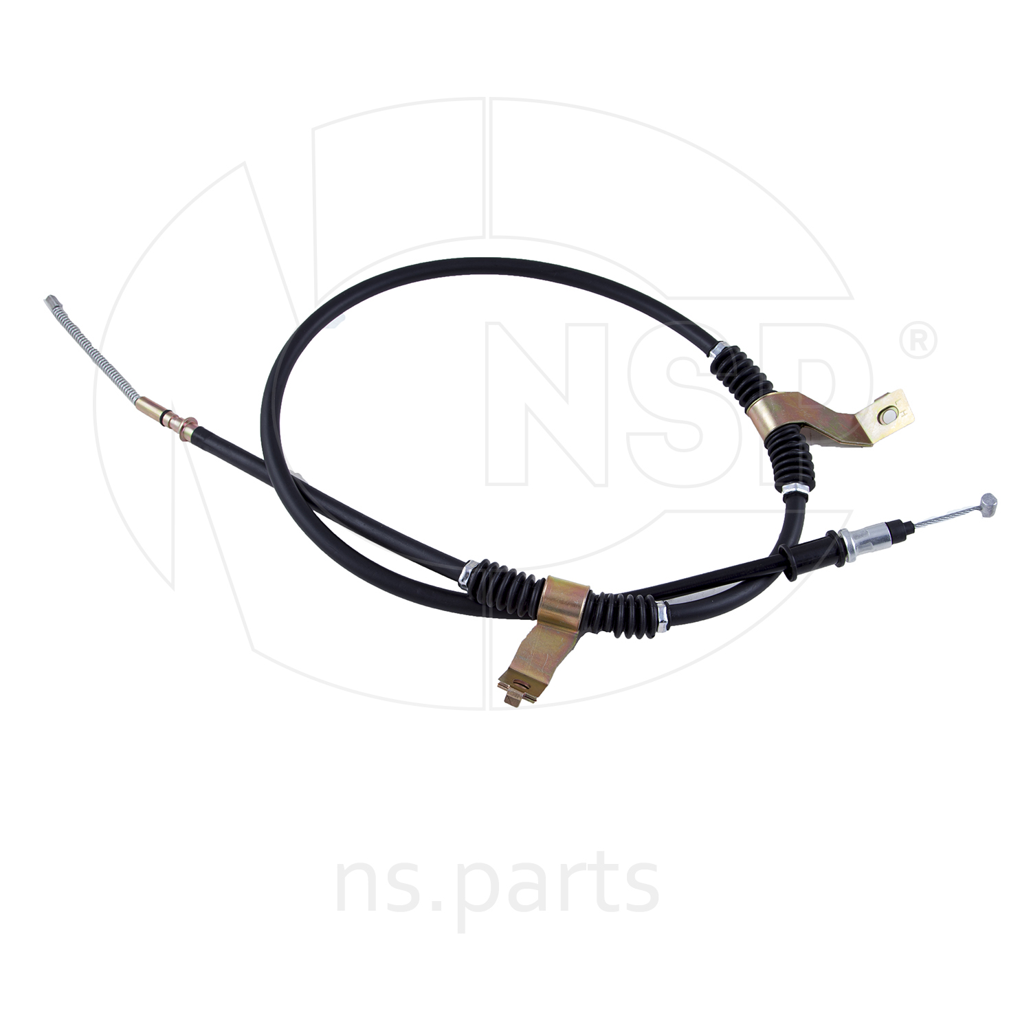 96435117 GM Трос стояночного тормоза левый от производителя по спец ...