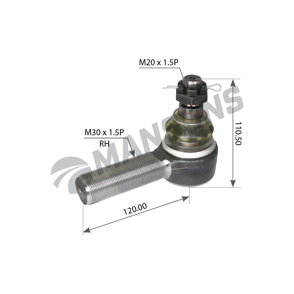 0013300135 Mercedes Benz Наконечник рулевой правый от производителя по ...