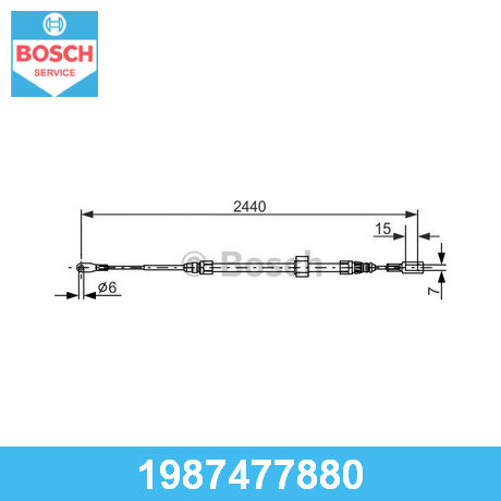 1987477880 BOSCH от 1475 руб. в Москве