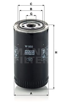 W950 Mann Filter truck от 1041 руб. для DAF 2500 1962-1986 в Москве