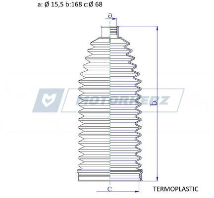 RDZ0622MG Motorherz Пыльник рулевой рейки от производителя по спец цене ...