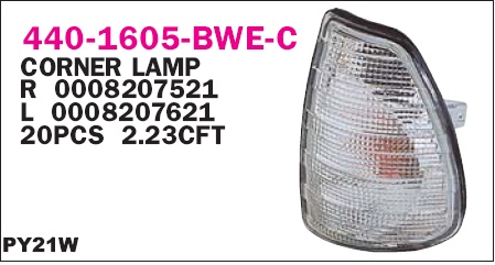 2BA004293-028 Hella Указатель поворота левый белый от производителя по ...