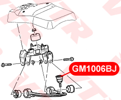 GM1006BJ VTR от 4115 руб. для Cadillac CTS 2008-2014 в Москве