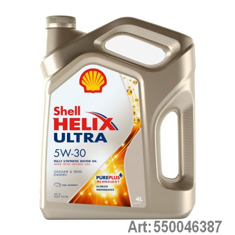 Масло SHELL HELIX ULTRA 5W30 4Л купить в ЕвроАвто