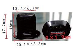 699796 Citroen-Peugeot Крепеж (клоп) от производителя по спец цене купить