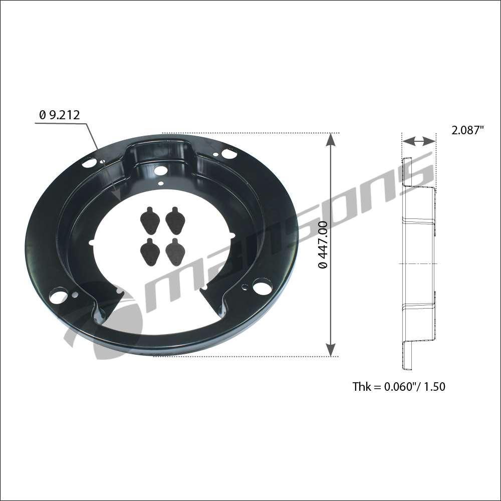 1629834 Volvo Пыльник тормозного барабана от производителя по спец цене ...