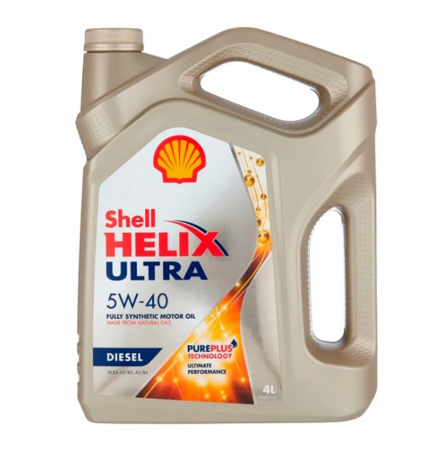 Масло SHELL HELIX ULTRA DIESEL 5W40 4Л купить в ЕвроАвто