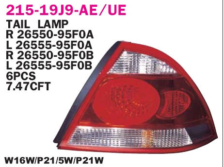 2655595F0A NTP Фонарь задний левый от производителя по спец цене купить