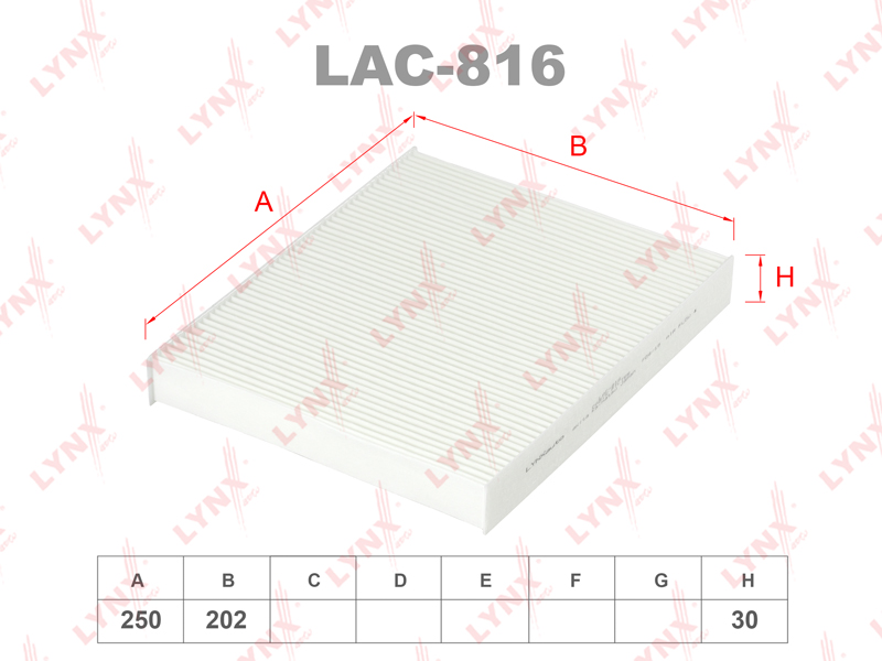 LAC-816 Lynx от 499 руб. для Hyundai ix55 2007-2013 в Москве