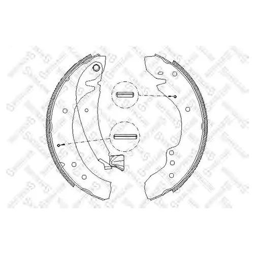 9945885 Fiat Колодки барабанные к-кт от производителя по спец цене купить