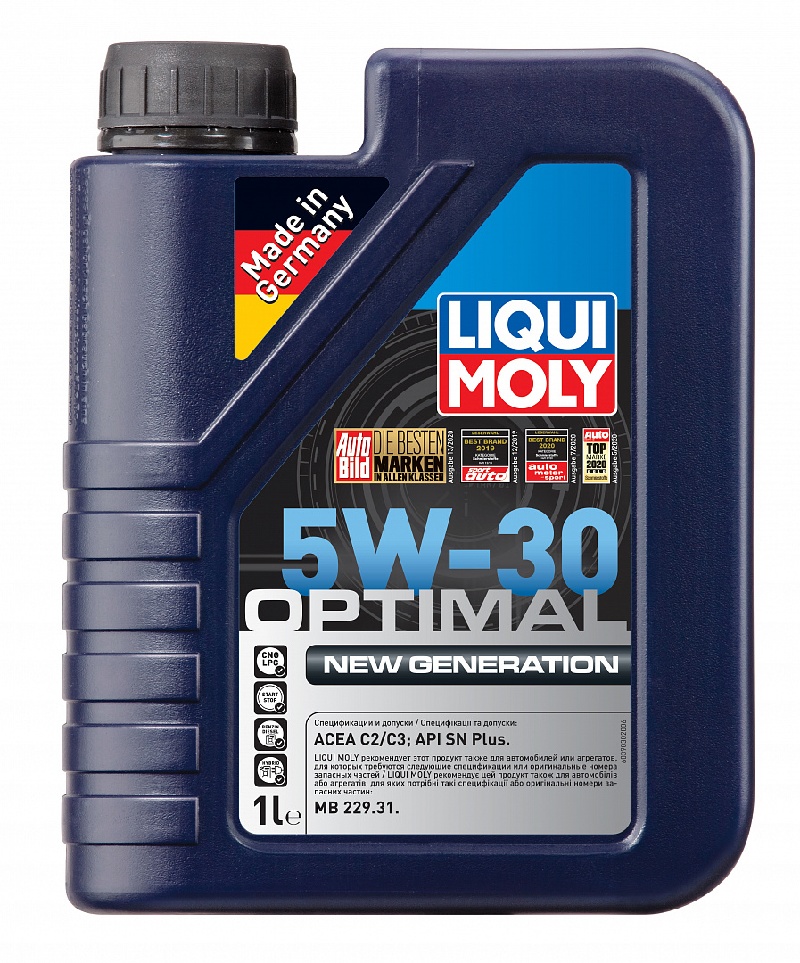 Масло LIQUI MOLY OPTIMAL NEW GENERATION 5W30 1Л купить в ЕвроАвто