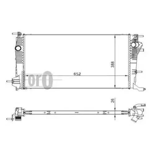 214100057R Renault Радиатор основной от производителя по спец цене ...
