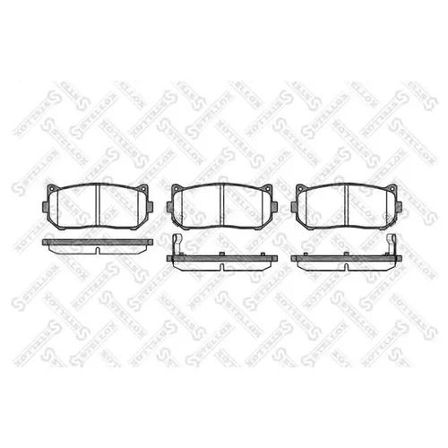 TR235D Transmaster Колодки тормозные задние дисковые к-кт от ...