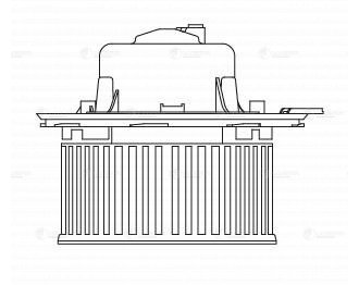 LFH1801 Luzar Моторчик отопителя от производителя по спец цене купить в Санкт-Петербурге