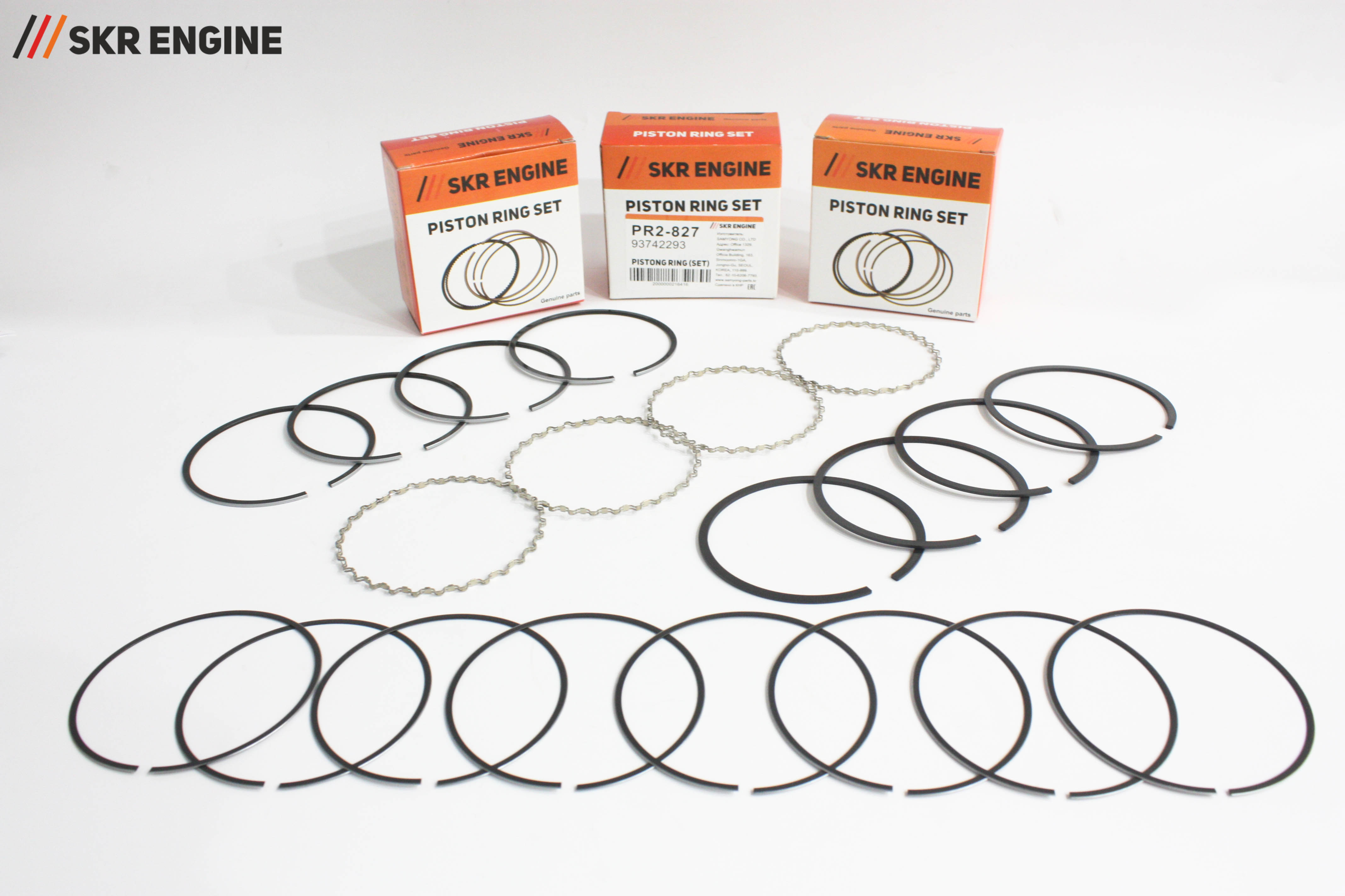 GPRD-001-STD Onnuri Кольца поршневые к-кт на 4 цилиндра от ...