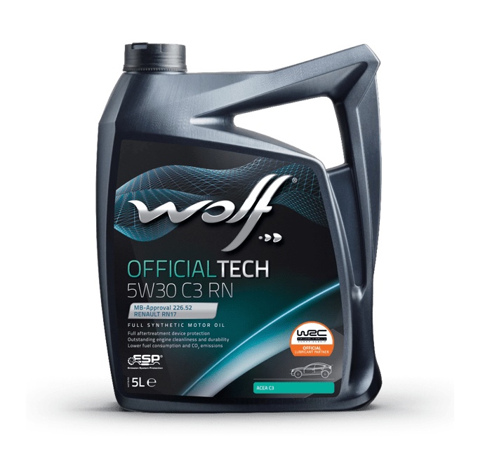 Масло WOLF OFFICIALTECH 5W30 C3 RN 5L купить в ЕвроАвто