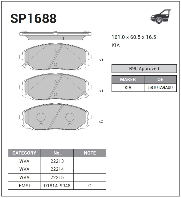 SP1688 Sangsin от 2004 руб. в Москве