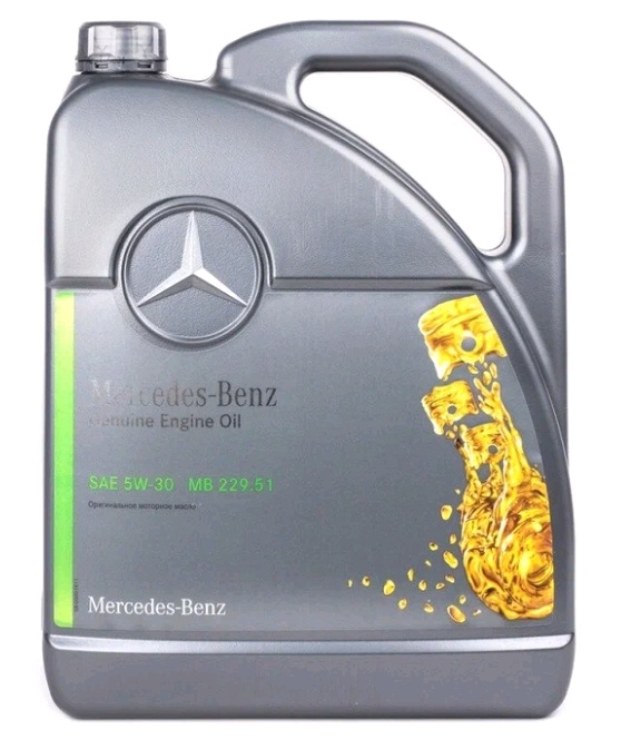 Масло MERCEDES BENZ 5W30 5Л купить в ЕвроАвто