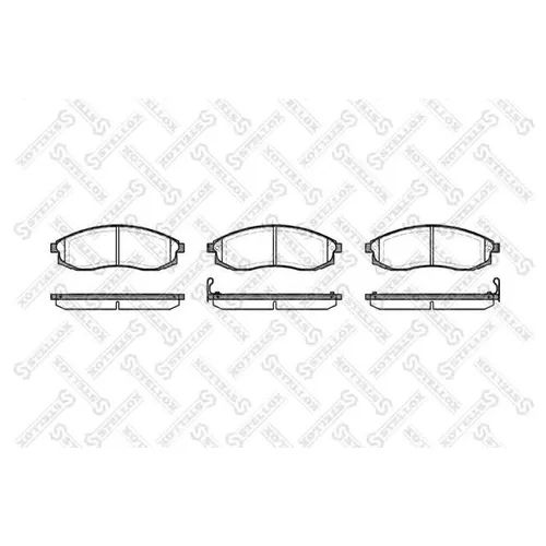 CD1173MSTD MTP Group Колодки тормозные передние к-кт от производителя ...