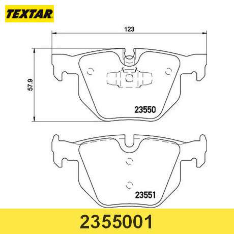 2355001 Textar от 3105 руб. в Москве