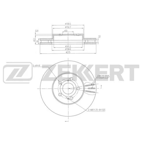 BS-6334 Zekkert от 2624 руб. в Москве