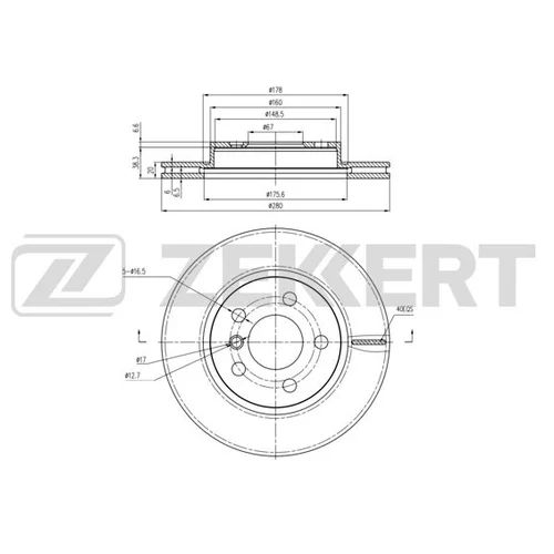 BS-6427 Zekkert от 2999 руб. для BMW i3 (I01) 2013> в Москве