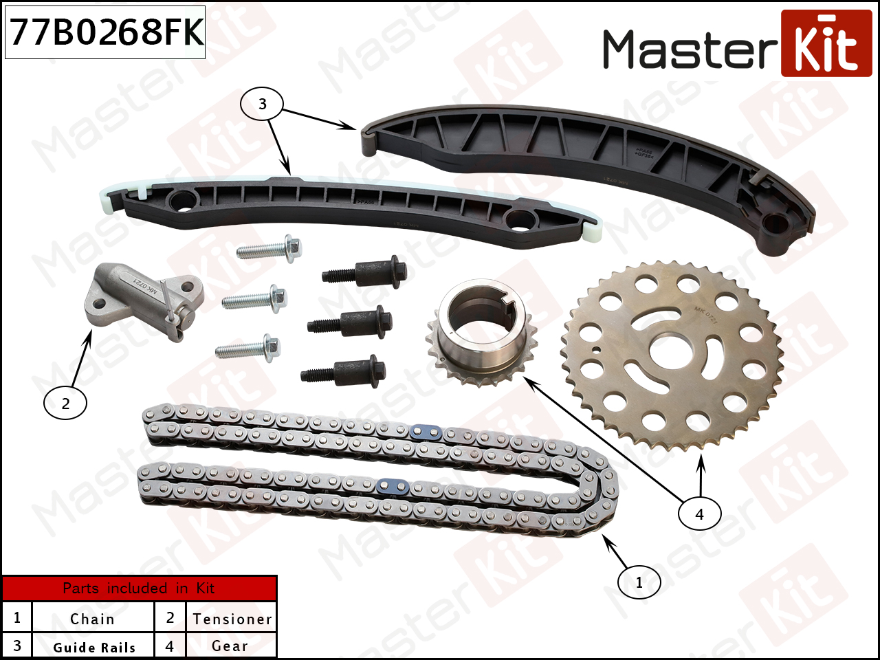 77B0268FK Master Kit от 977 руб. в Москве