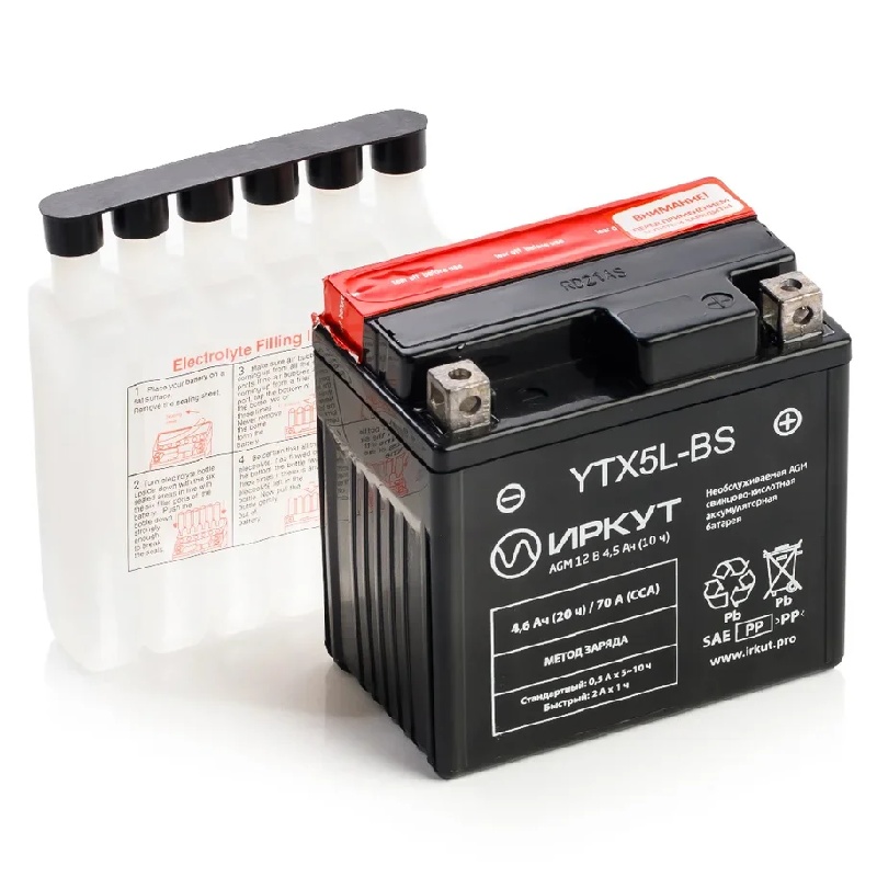 YTX5L-BS Yuasa Аккумулятор мото от производителя по спец цене купить
