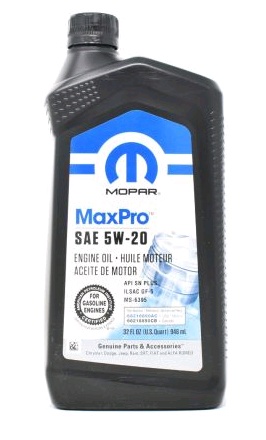 Масло MOPAR MAXPRO 5W20 0,946Л купить в ЕвроАвто